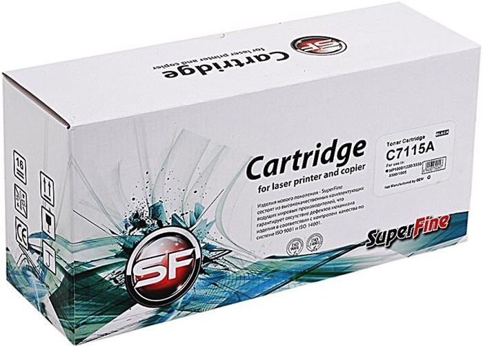 Купить Картридж SuperFine C7115A для принтеров HP LaserJet 1200 2.5K по ...